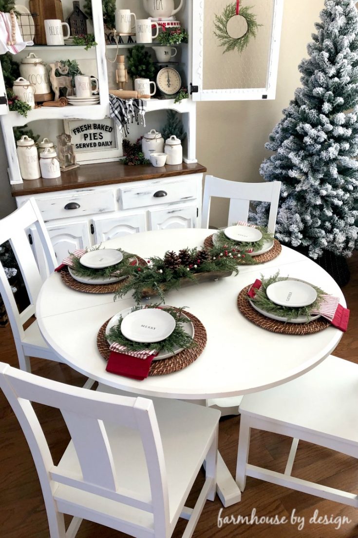 My Simple Christmas Table - Farmhouse by Design